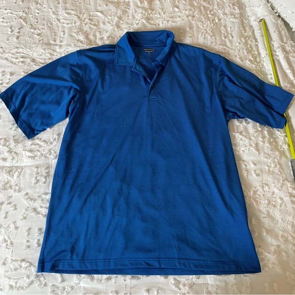 Pebble Beach | Shirts | Pebble Beach Mens Blue Striped Polo Size Xl ...